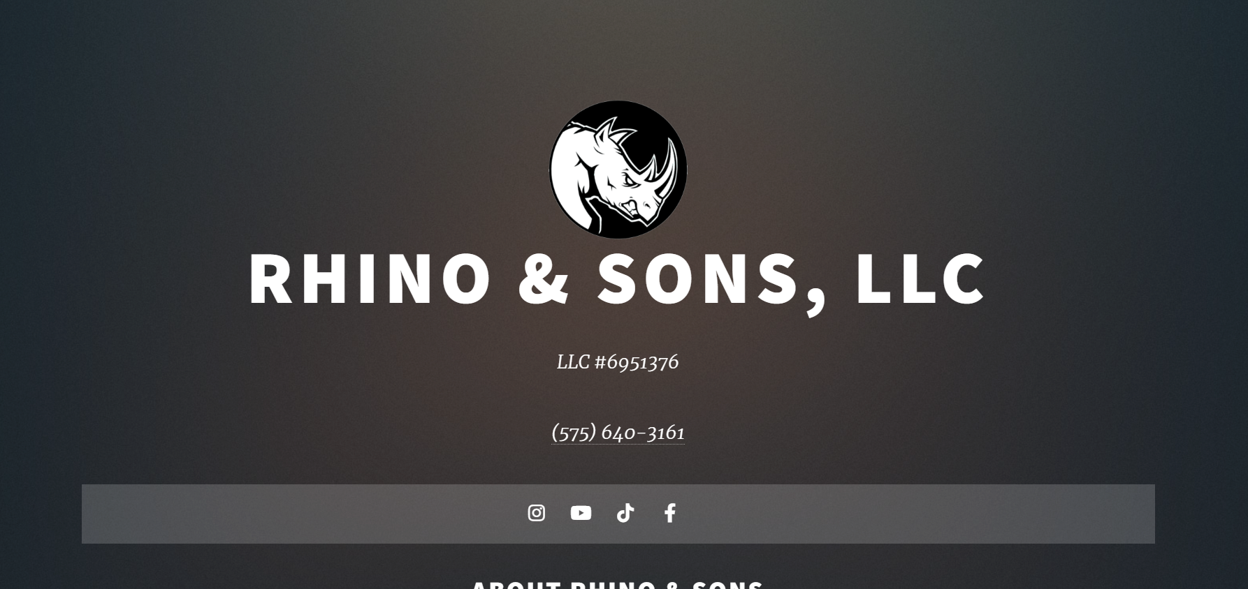 Rhino and Sons Construction - TNR Development Studio