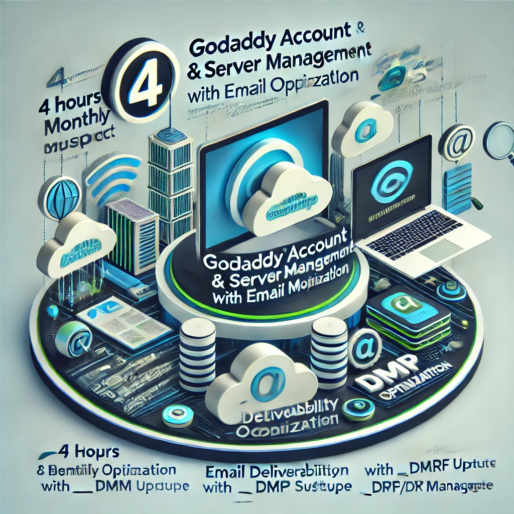 GoDaddy Account & Server Management with Email Optimization – 4 Hours ...